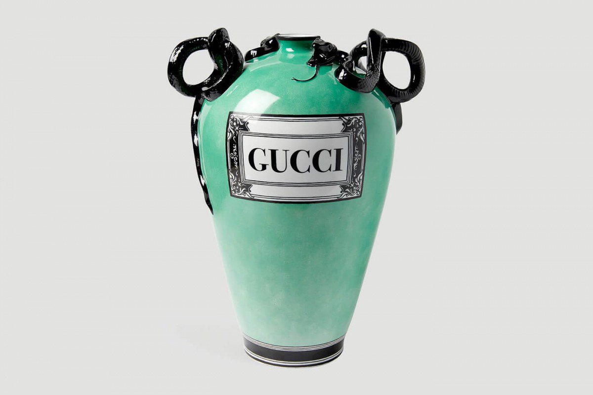 Gucci Vintage' snake vase - Travel My Day Blog